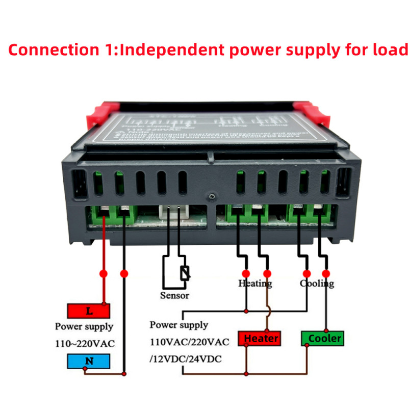 Regulátor teploty s čidlem -50 - 100 °C