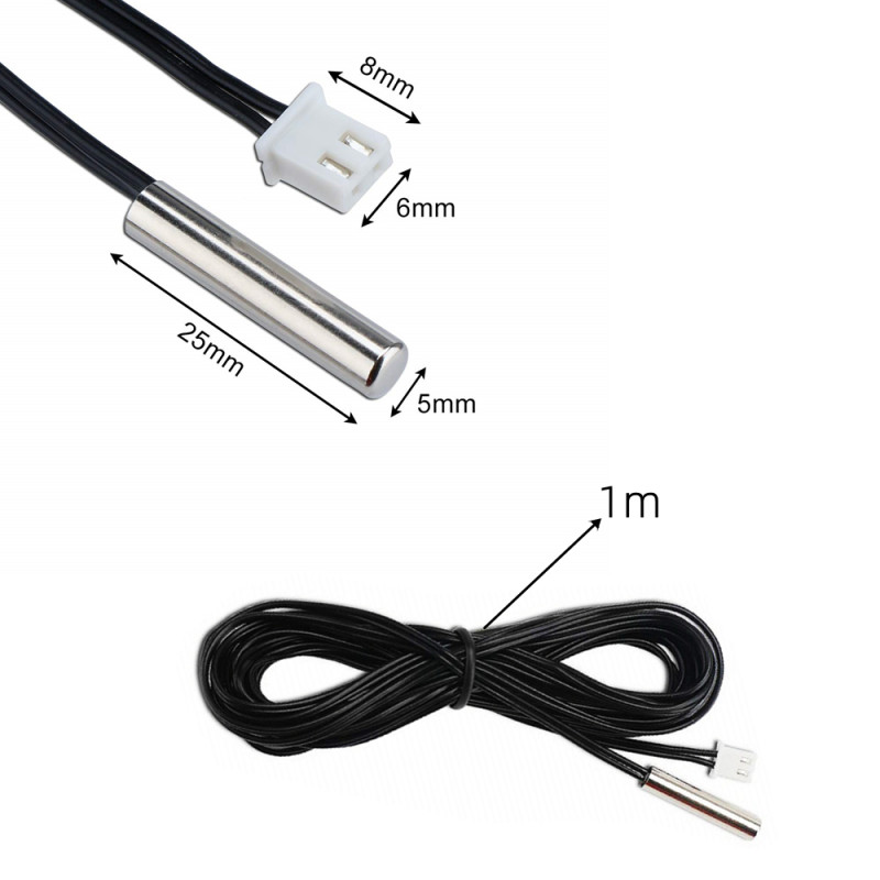 Regulátor teploty s čidlem -50 - 100 °C